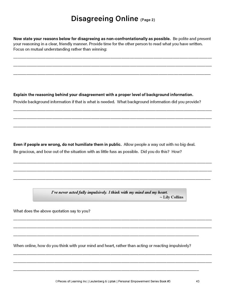 E-Book – Can I Disagree Without Being Disagreeable? – Pieces Of Learning